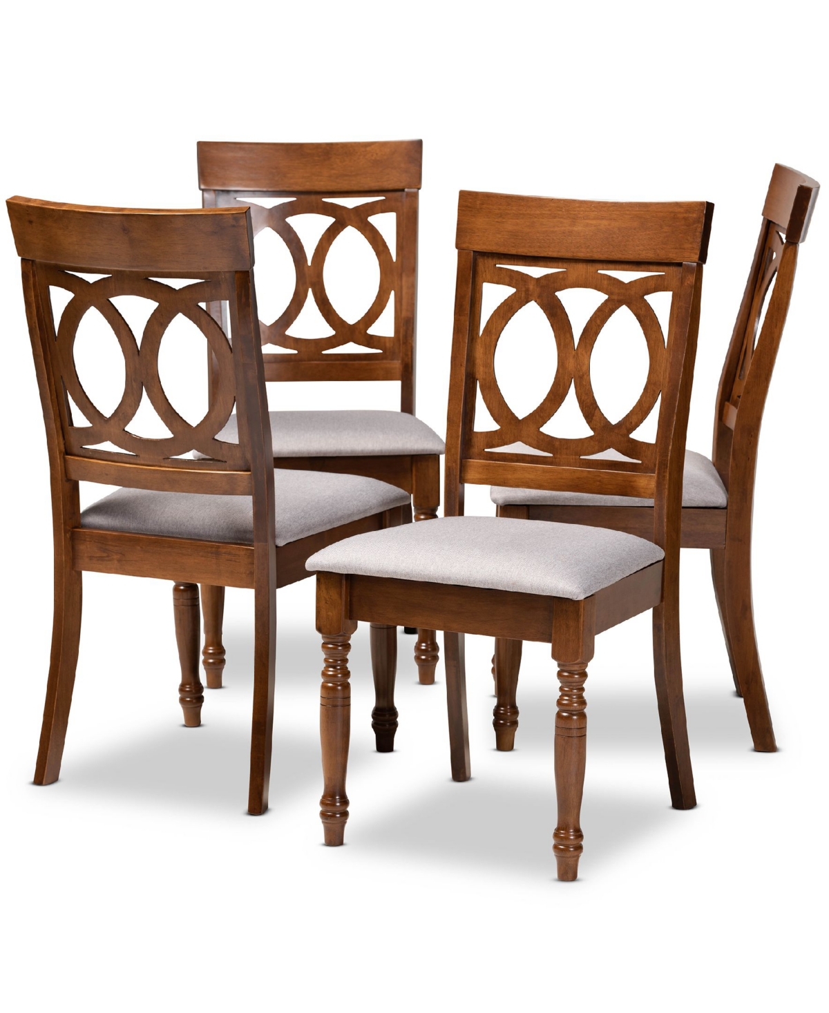 Click here for Lucie Modern and Contemporary Fabric Upholstered 4... prices