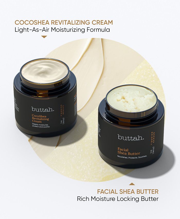 Buttah Skin 3-pc Skin Transforming Kit with CocoShea Revitalizing Cream ...