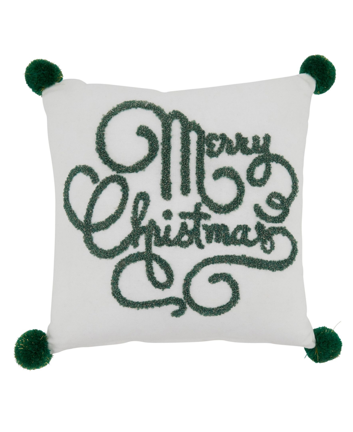 Click here for Saro Lifestyle Merry Christmas Design Decorative P... prices