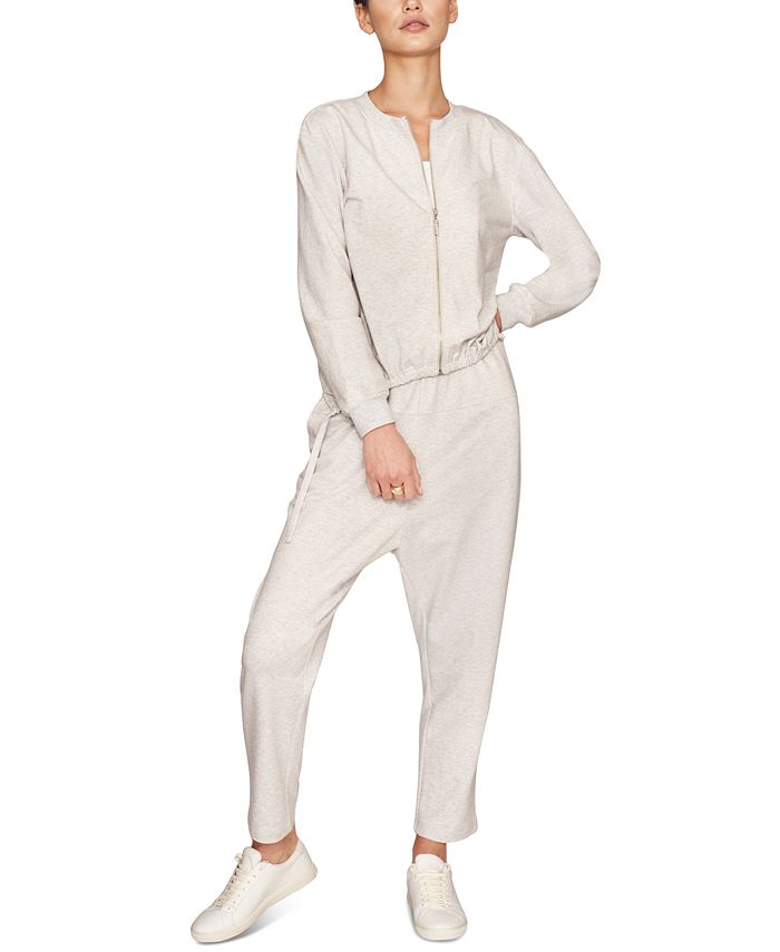 b new york Curved-Hem Zip-Front Jacket - Macy's