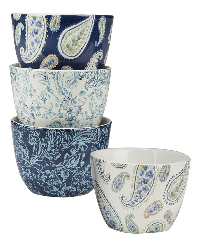 Certified International Bohemian Blue 16 Piece Dinnerware Set - Macy's
