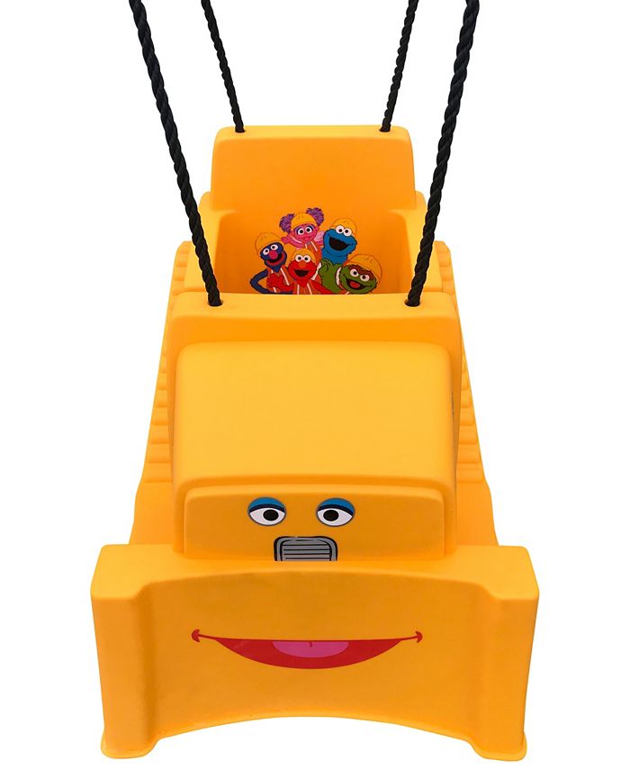 M&M Sales Enterprises Sesame Street Bulldozer Toddler Swing - Macy's