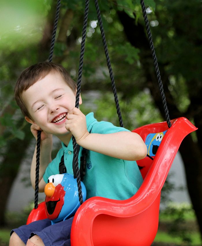 M&M Sales Enterprises Sesame Street Elmo Toddler Swing - Macy's