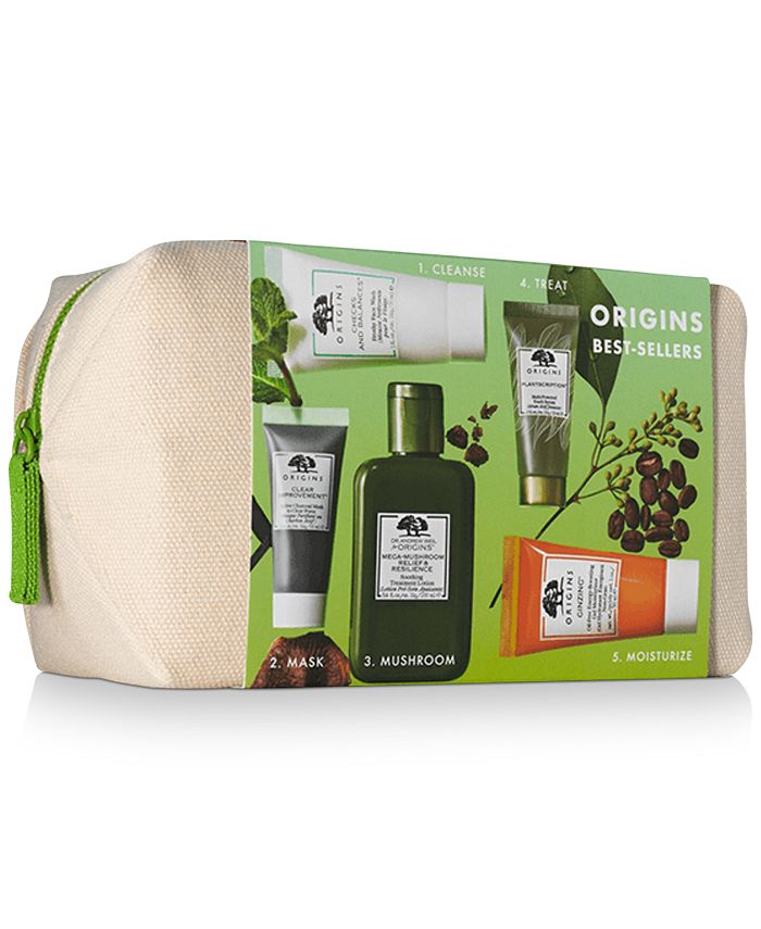 Origins Best-Sellers 6-Pc. Travel Size Cleansing & Moisturizing Set ...