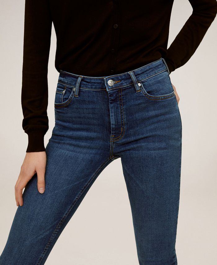 MANGO Women's Crop Skinny Isa Jeans - Macy's