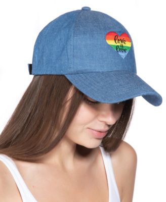 INC International Concepts Love Is Love Baseball Cap, Created for Macy ...