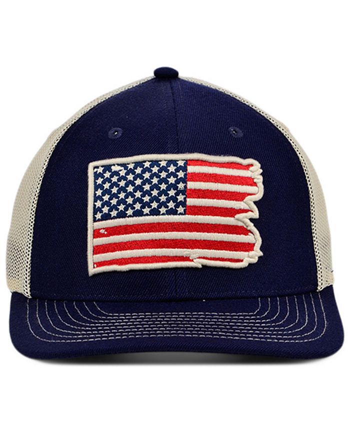 Lids Local Crowns United States of America Torn and Tattered Flag ...