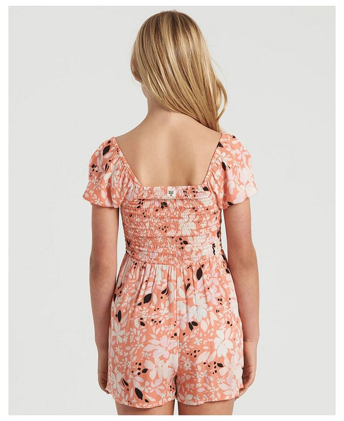 Billabong Big Girls Sweet Treats Romper - Macy's