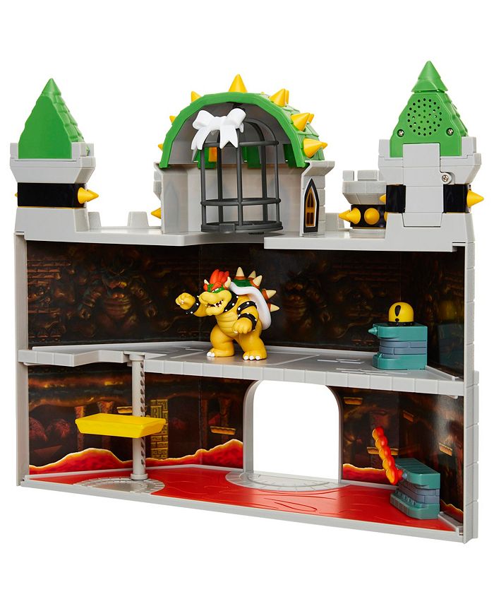 Super Mario 2.5" Bowser Castle Playset - Macy's