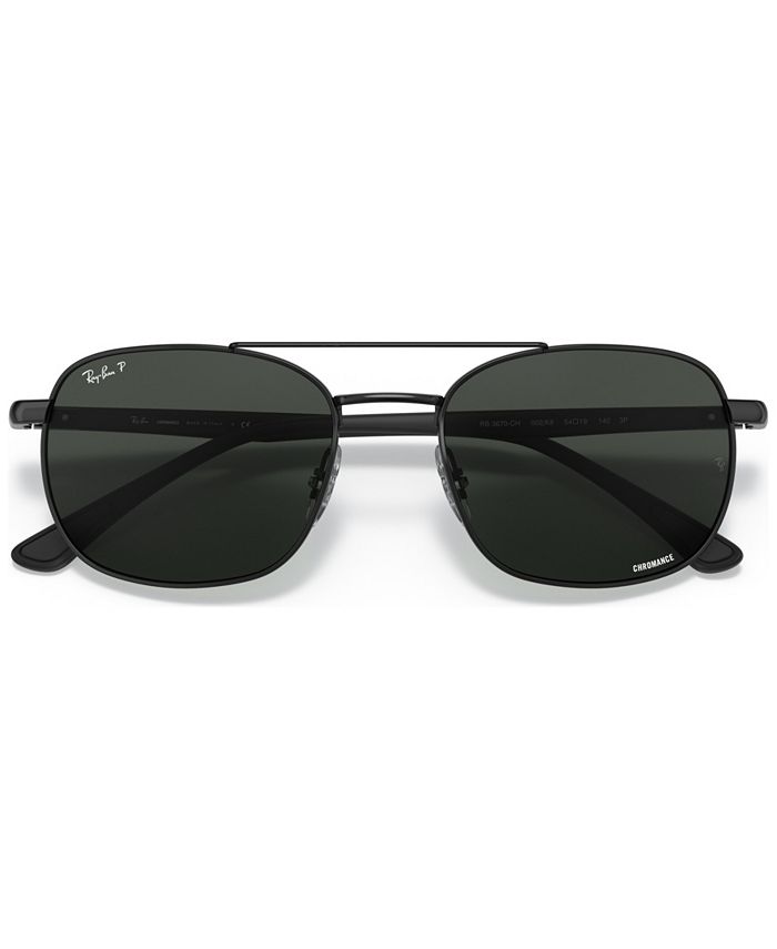 Ray-Ban Unisex Polarized Sunglasses, RB3670CH 54 - Macy's