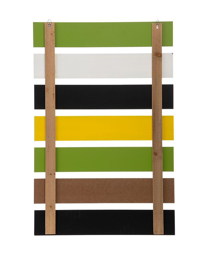 Glitzhome Oversized Rustic Slats Porch Rules Sign Wall Sign - Macy's