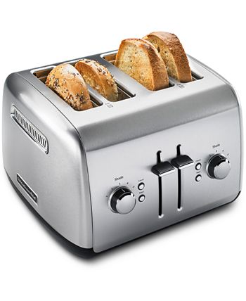 KitchenAid KMT4115 4-Slice Toaster with Manual High-Lift Lever - Macy's