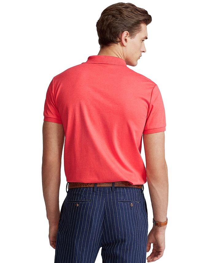 Polo Ralph Lauren Men's Custom Slim Fit Soft Cotton Polo Shirt & Reviews - Polos - Men - Macy's