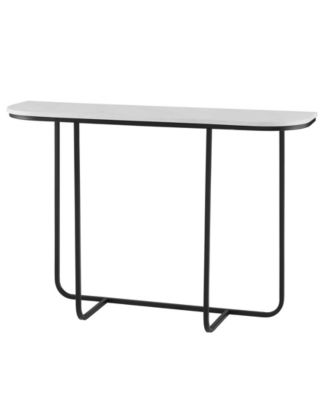 Modern Curved Entry Table - Macy's