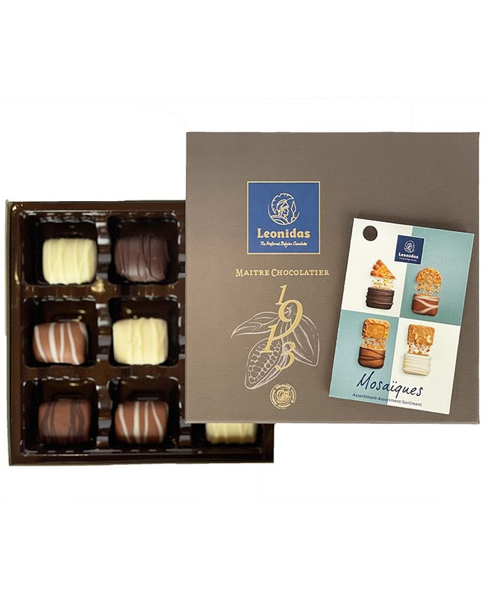 Leonidas 1913 Heritage Chocolate Gift Box, 9 Piece - Macy's