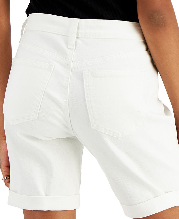 Celebrity Pink Juniors' Cuffed Bermuda Shorts & Reviews - Shorts ...