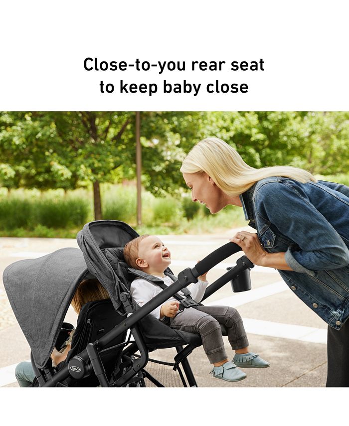 Graco Ready2Grow LX 2.0 Double Stroller - Macy's Graco Ready2Grow LX 2.0 Double Stroller - Macy's