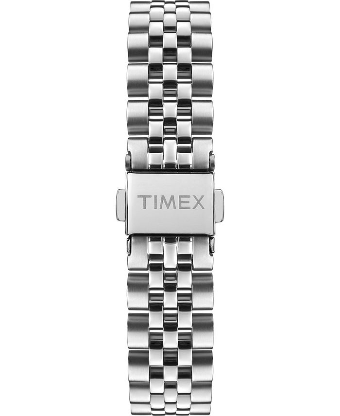Timex Women's Model 23 Silver-Tone Stainless Steel Bracelet Watch 38mm ...
