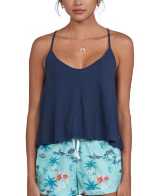 Roxy Juniors' Happy Thoughts Strappy Tank Top - Macy's