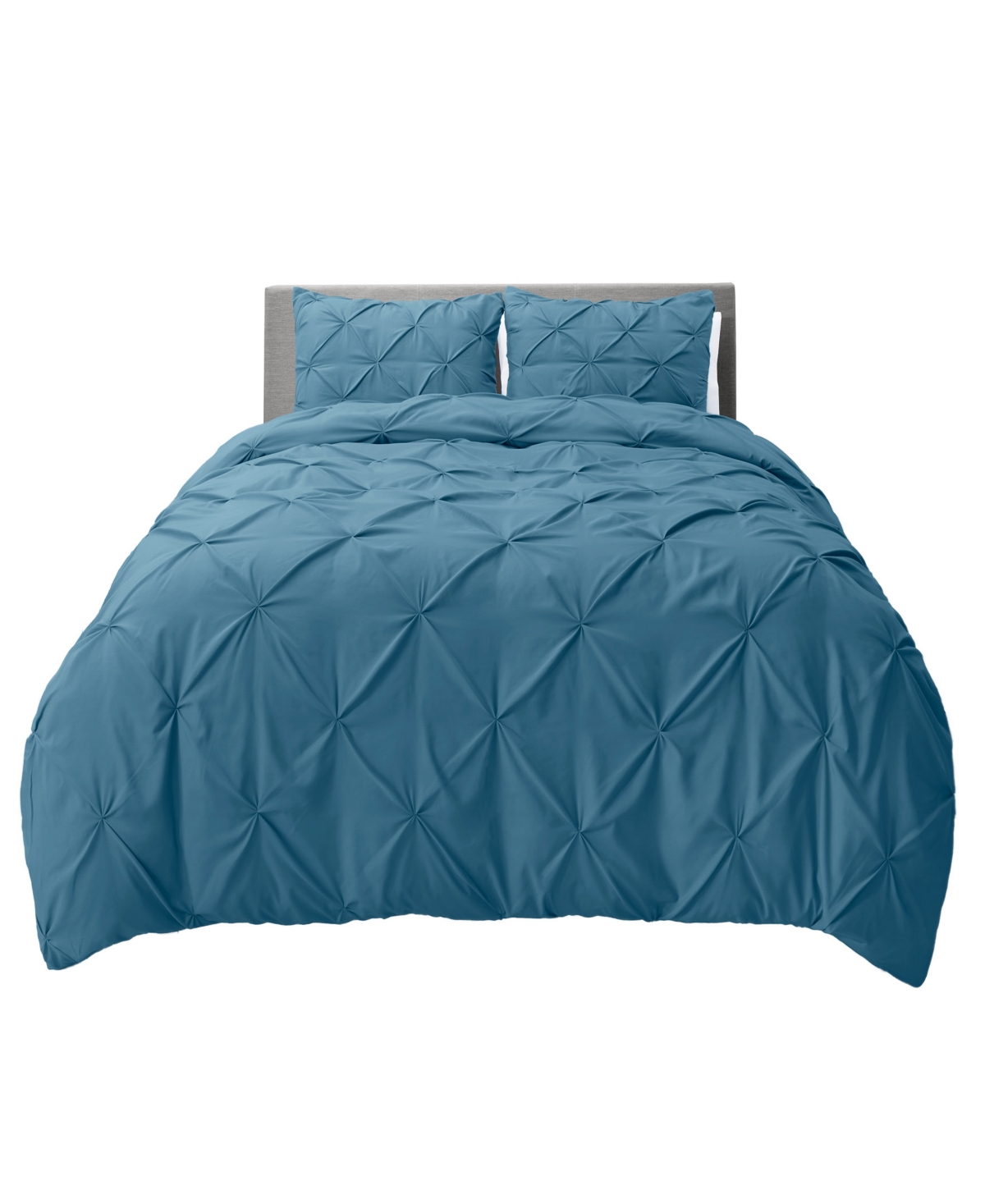 Click here for Nestl Pinch Pleat 2-Pc. Duvet Cover Set  Twin - Bl... prices