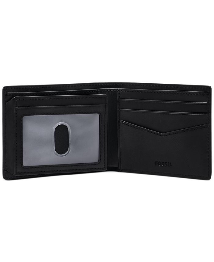 Fossil Men's Everett Bifold Flip ID Wallet - Macy's