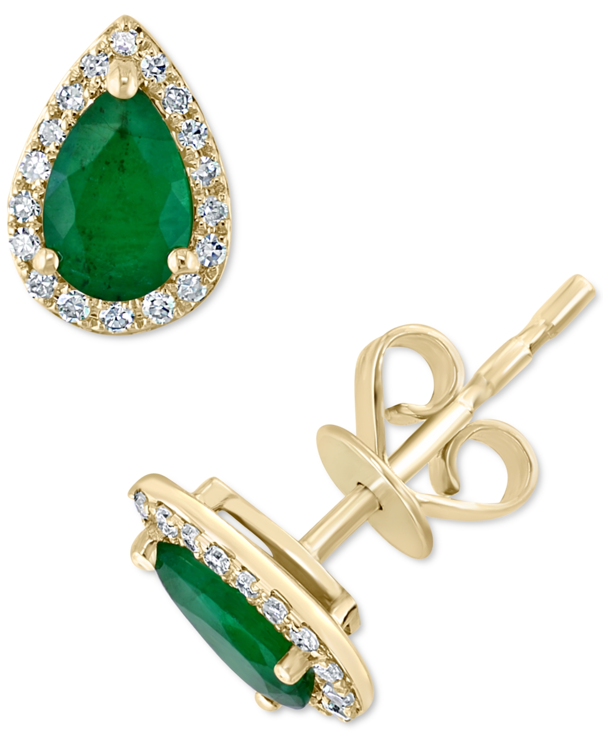 Click here for Effy Emerald (3/4 ct. t.w.) & Diamond (1/10 ct. t.... prices