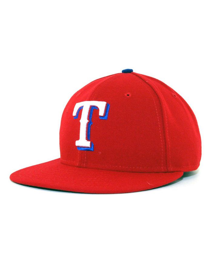 New Era Texas Rangers MLB Authentic Collection 59FIFTY Fitted Cap - Macy's
