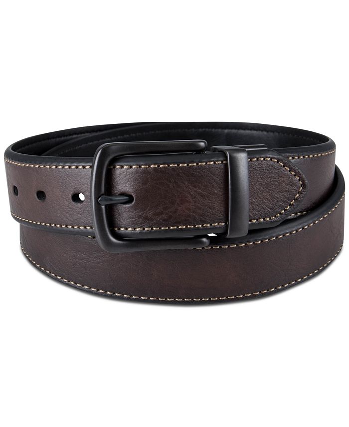 Levi's Men’s Contrast Stitch Reversible Belt - Macy's