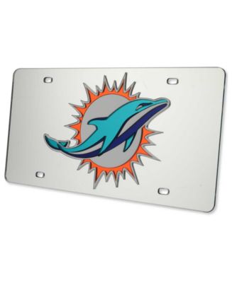 Rico Industries Miami Dolphins License Plate - Macy's