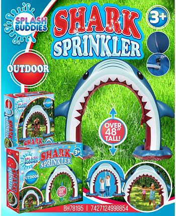 Splash Buddies Shark inflatable Sprinkler - Macy's