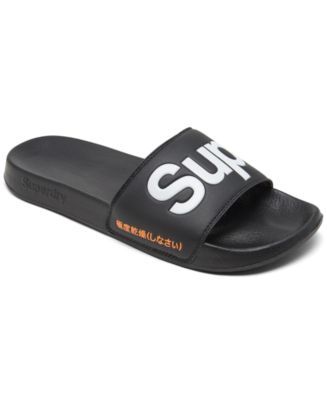 Superdry Men's Classic Pool Slide Sandals from Finish Line - Macy's