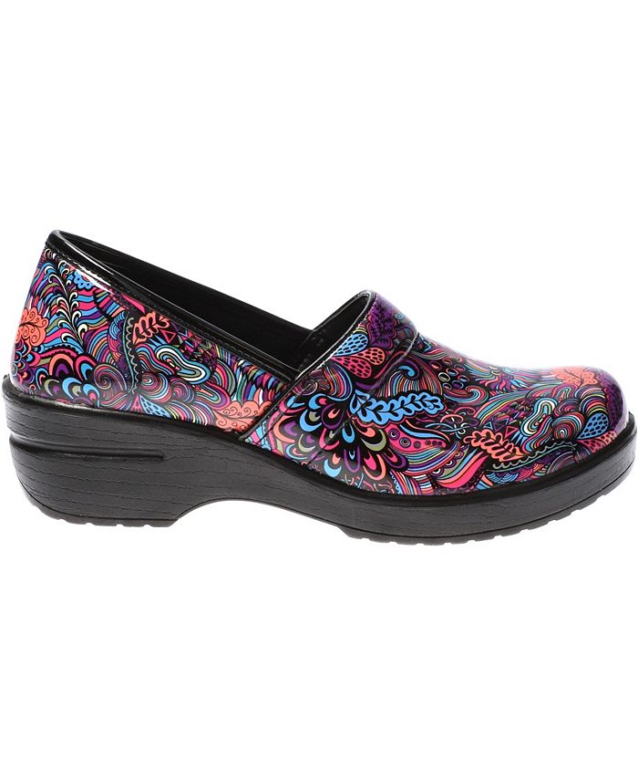 Easy Street Easy Works by Women's Lyndee Slip Resistant Clogs - Macy's