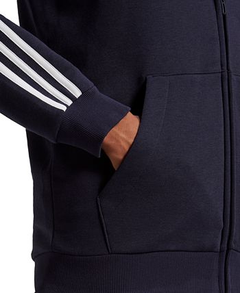 adidas Men's Essentials Full-Zip Hoodie - Macy's