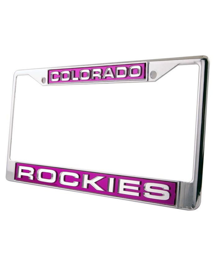 Rico Industries Colorado Rockies Laser License Plate Frame - Macy's