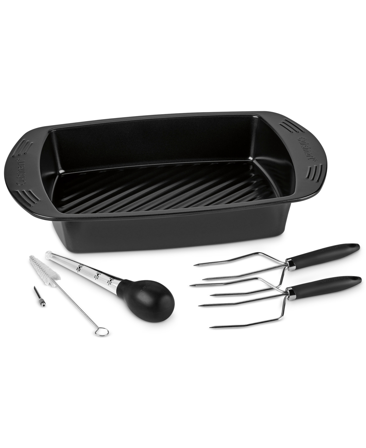 Click here for Cuisinart Nonstick Roaster Pan Set - Black prices