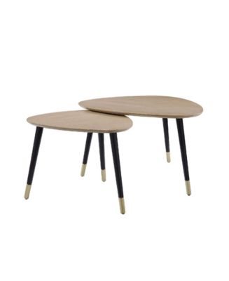 Acme Furniture Allison 2-Piece Nesting Table Set - Macy's