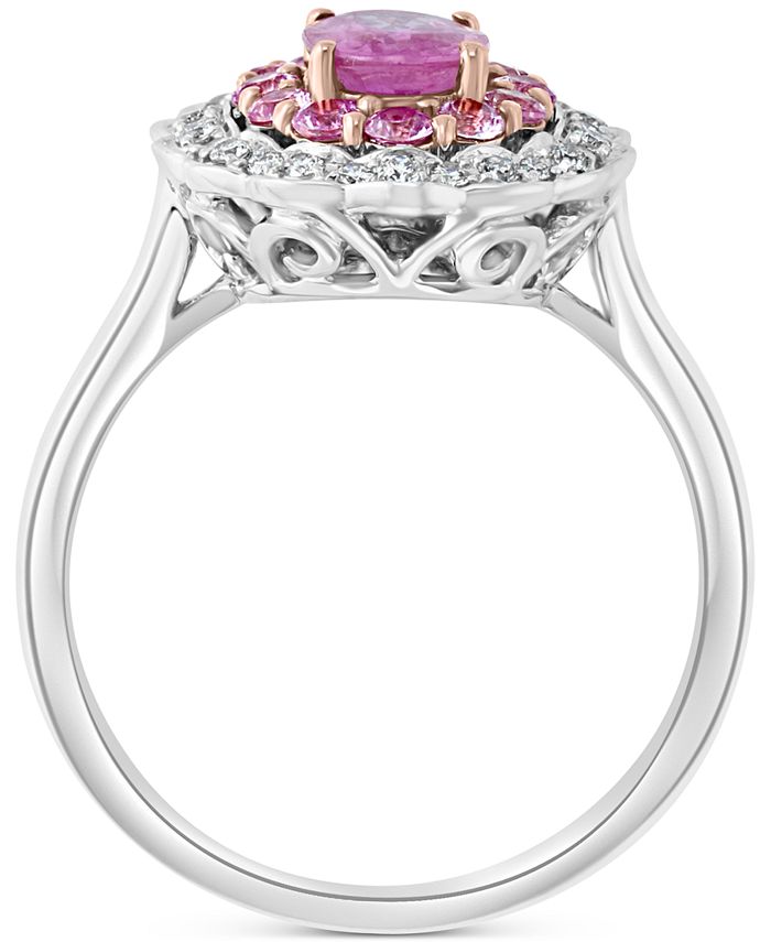 EFFY Collection EFFY® Pink Sapphire (1-3/8 ct. t.w.) & Diamond (1/6 ct ...