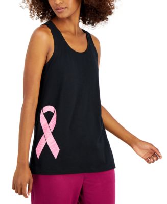 ID Ideology Women's BCRF Graphic Tank Top, Created for Macy's - Macy's