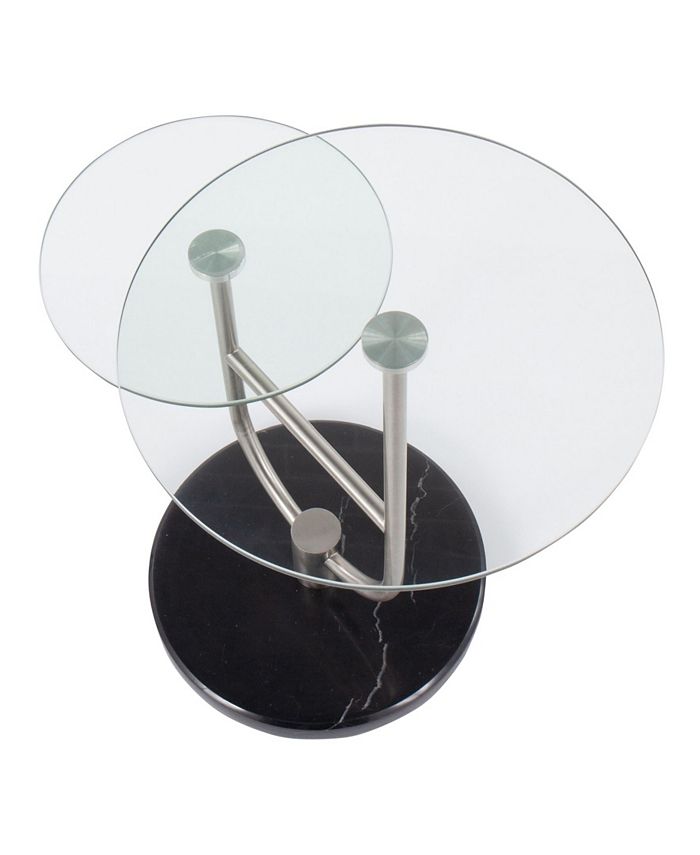 Lumisource Trombone Glam Side Table - Macy's