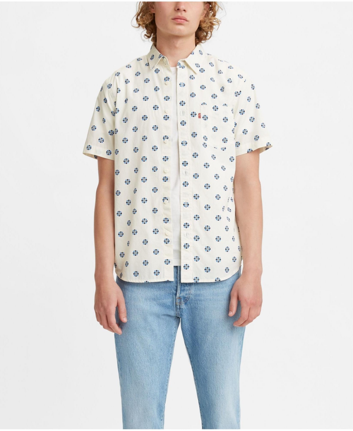 Click here for Levis Mens Classic 1 Pocket Short Sleeve Regular F... prices