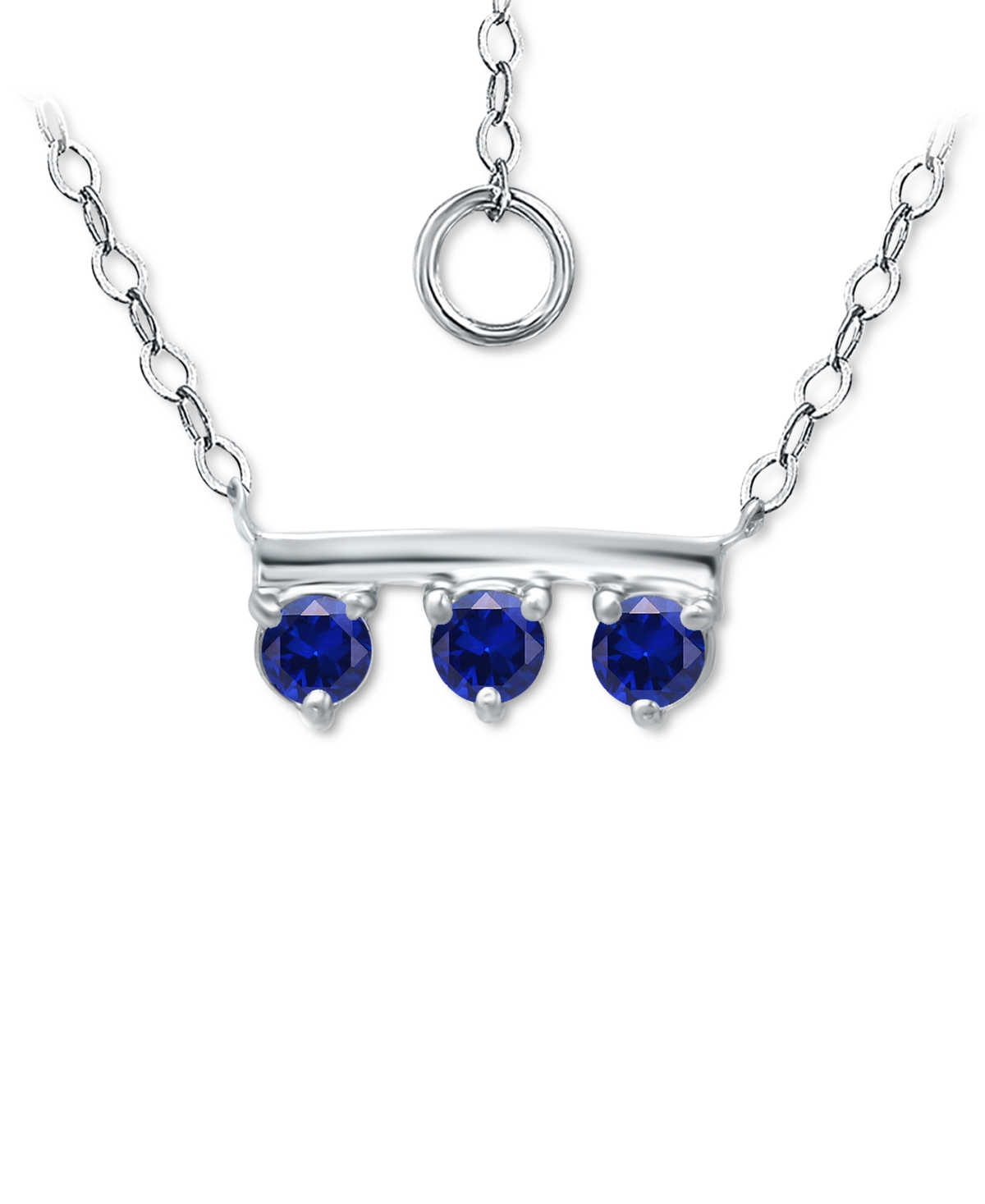 Click here for Giani Bernini Lab-Grown Imitation Blue Sapphire Tr... prices
