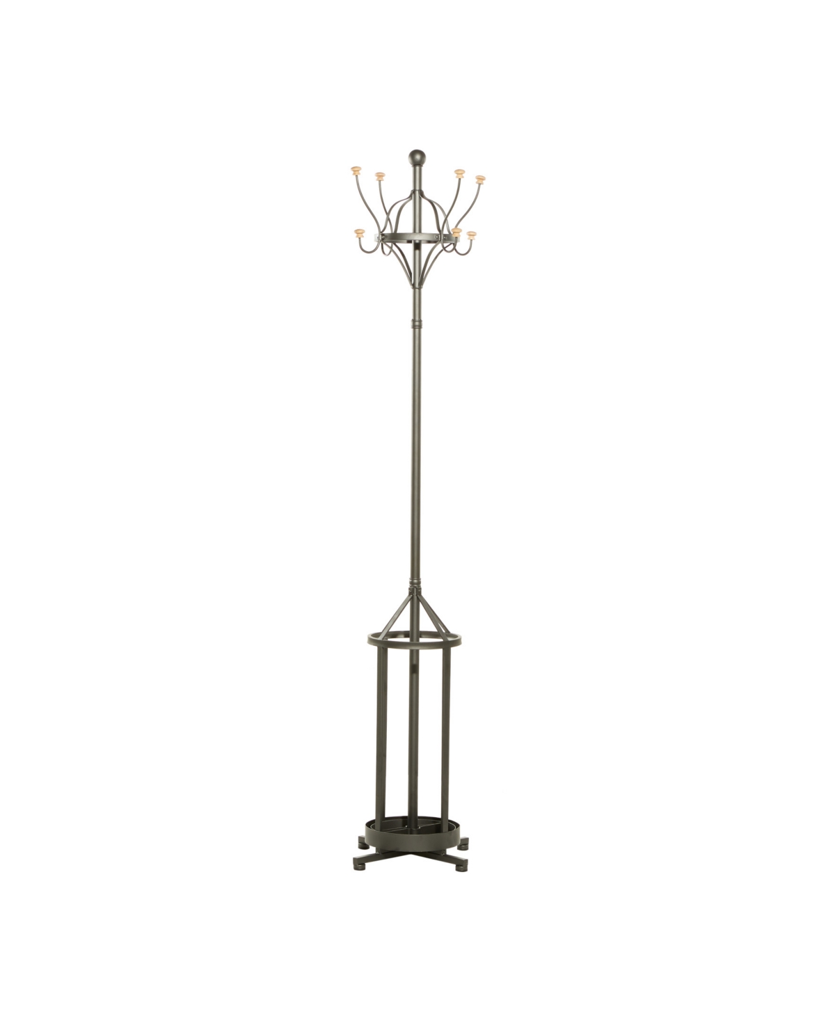 Click here for Metal Industrial Coat Rack - Black prices