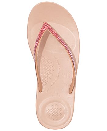 FitFlop Women's Iqushion Ombre Sparkle Flip-Flops - Macy's