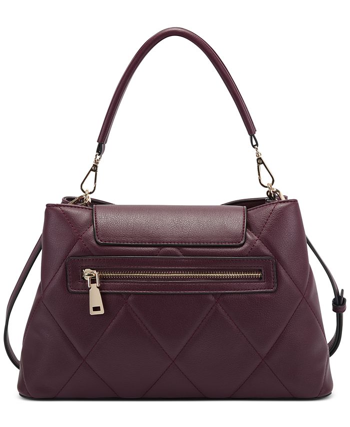 INC International Concepts Amberr Quilt Studded Satchel, Created for ...