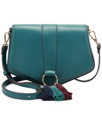 INC International Concepts Megann Geo Tassel Crossbody, Created for Macy's - Macy's