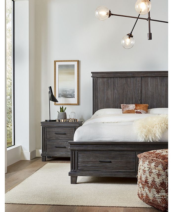 Furniture Hampton Bay Queen Storage Bed - Macy's