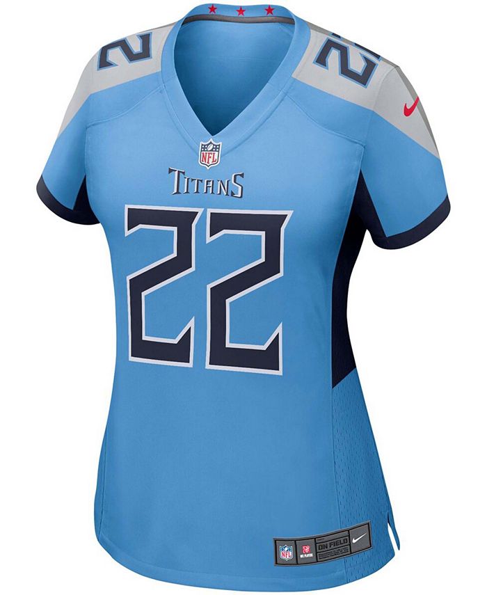 Nike Women's Derrick Henry Light Blue Tennessee Titans Game Jersey - Macy's