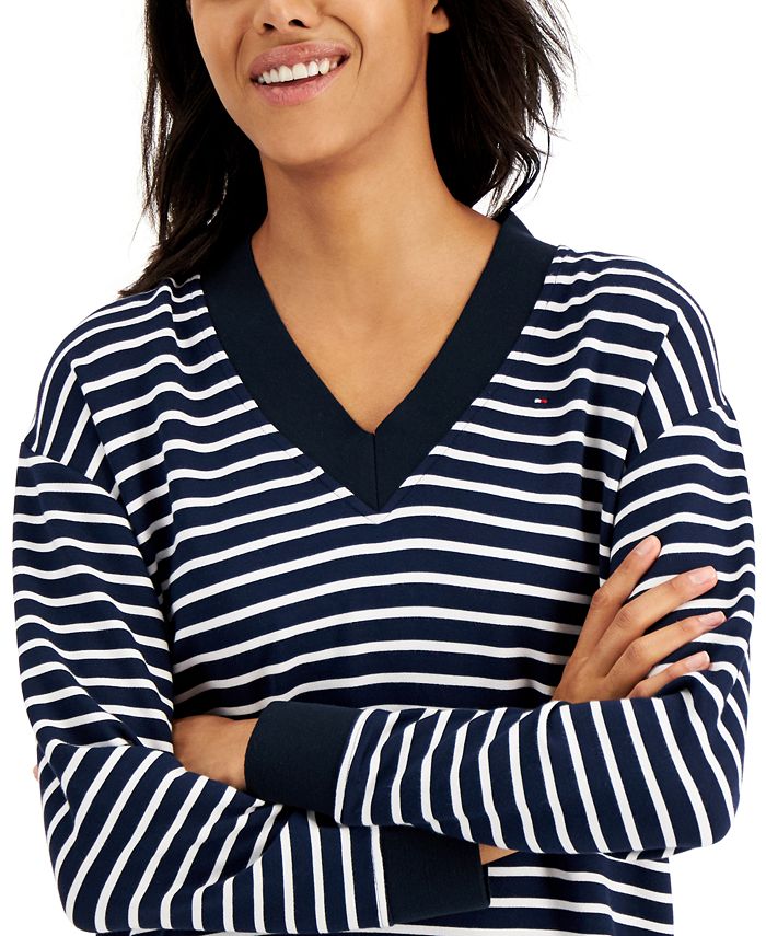 Tommy Hilfiger Striped Top - Macy's
