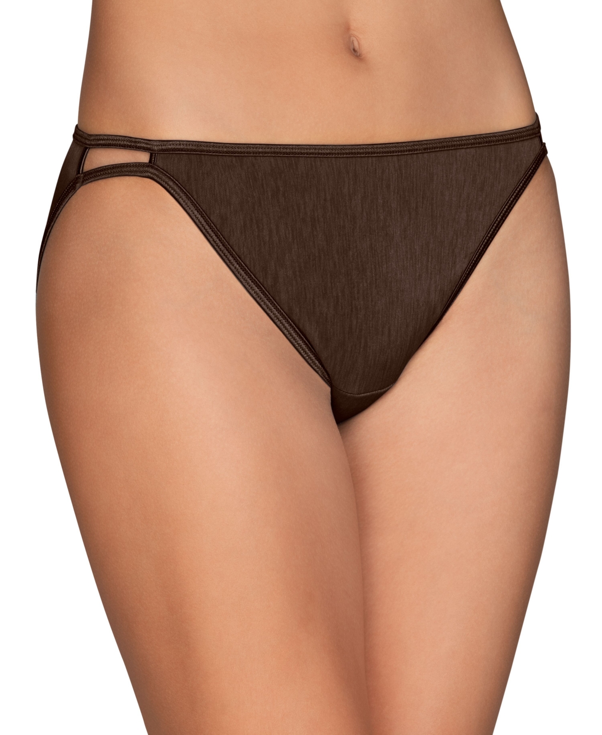 Vanity Fair Illumination String Bikini Underwear 18108 - Cappuccino