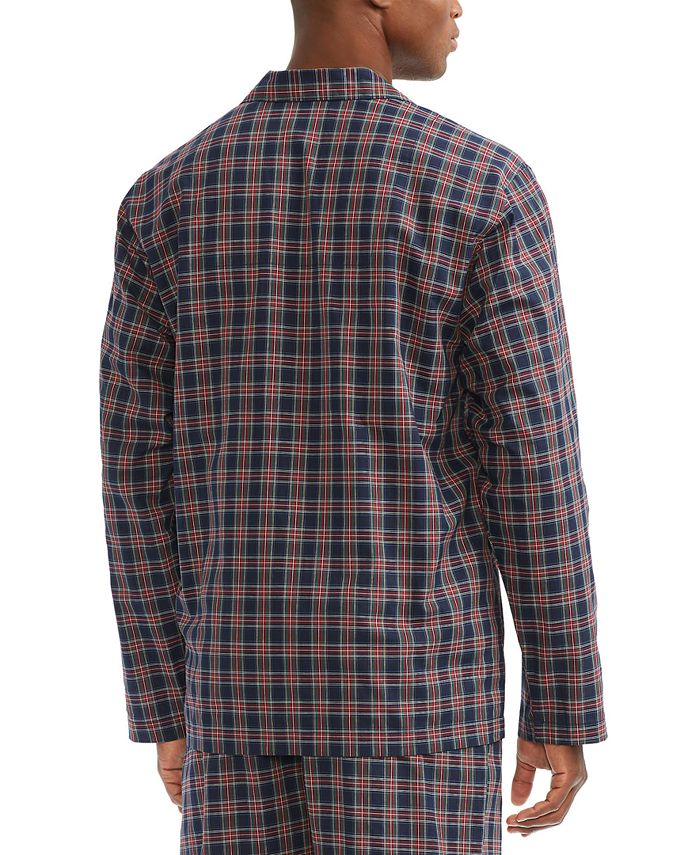 Polo Ralph Lauren Men's Grid Pattern Pajama Shirt - Macy's